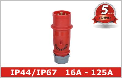 China Single Phase Inverter Industrial Power Plug Sockets 380V 415V 3P+E 3P+N+E for sale