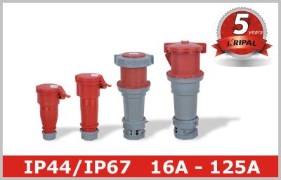 Cina Impermeabilizzi 16 32 63 recipiente industriale dell'incavo di 125 amp per le spine di IEC CEE in vendita