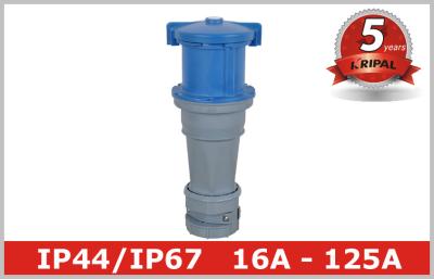 Cina 125 entrata industriale 3P 4P 5P degli apparecchi del recipiente di ampère IP67 in vendita