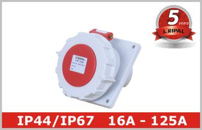 Cina Il pannello di IP44 IP67 ha montato il potere industriale dell'incavo 16A 32A 63A 125A in vendita