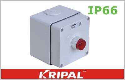 China IP66 weerbestendige Openlucht de Vermogenssturingsdoos van de Contactdozendrukknop Te koop
