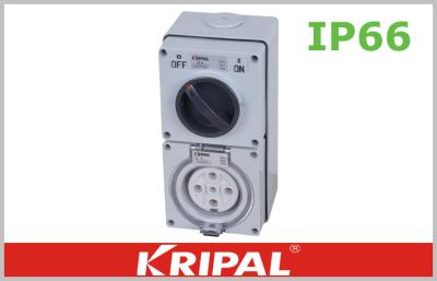 China IP66 industriais Waterproof o soquete 10A 15A 16A 20A 30A 32A 40A 50A do interruptor à venda