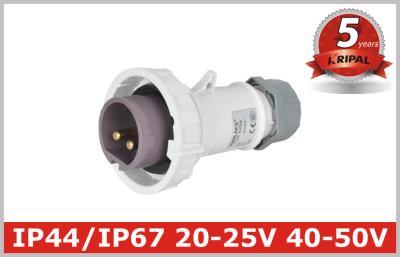 China IP67 Waterproof 3 tomadas elétricas industriais 20V 25V 40V 50V do Pin à venda