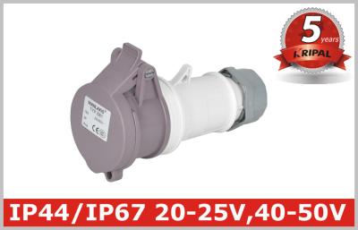 Cina Pin industriale dell'incavo di potere di 20V 25V 40V 50V e connettore della manica in vendita