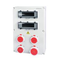 PC IP44 16A Power Supply Box Temporary Maintenance Box IEC Standard ...
