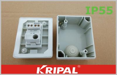 China IP55 de waterdichte Contactdoos van de de Schakelaar Openlucht Weerbestendige Schakelaar van de Deurklok 16A 250V Te koop
