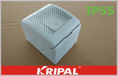 China IP55 de waterdichte Contactdoos van de de Schakelaar Openlucht Weerbestendige Schakelaar van de Deurklok 16A 250V Te koop