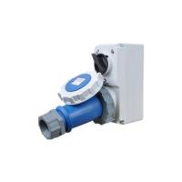 China IEC Standard Interlocked Socket Switch Plug Single Phase 32A IP67 for sale