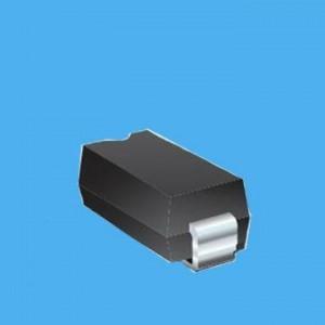 China SMD Schottky Barrier Diodes Rectifier Ss12 -Ss110 SMA for sale