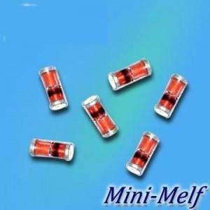China 0.5W Zener Diode Bzv55c2V0-Bzv55c75 Minimelf 1206 SOD-80C for sale