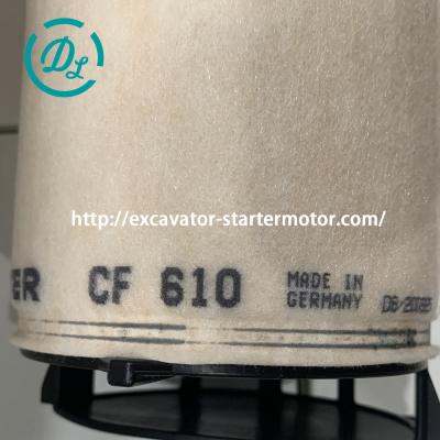 China MANN CF610 Excavator Air Filter for Compressor Engine for sale