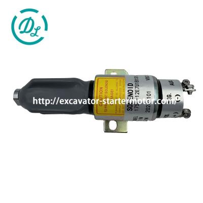 중국 Eexcava 시작 Woodward 연료 차단 정지 솔레노이드 1751-12E7U1B1S1A 12VDC 판매용