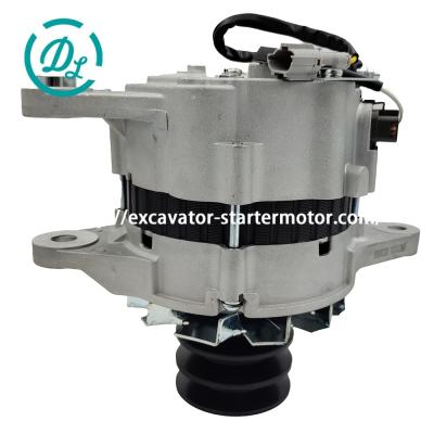 China DL 6HK1 Baggeralternator 24V 50A OEM 1812006031 zu verkaufen