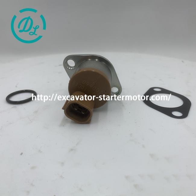 Suction control valve close-up view