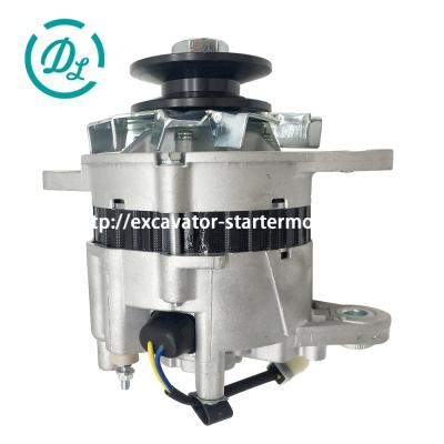China EexcavaStart 6D14 4D31 Motor LRA02426 A2T72986 ME067631 ME070120 24V 30A alternator Te koop