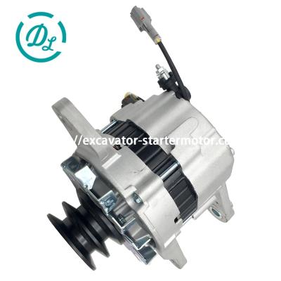 Cina Alternatore per escavatore ISUZU 6BG1 24V 50A OEM 1-81200530-0 in vendita