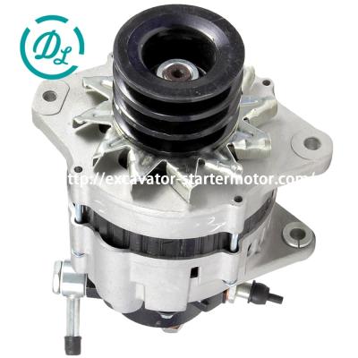 中国 ISUZU 4HE1 4HG1 4HL1 エンジンオルタネータ 24V 50A LR250-503 販売のため