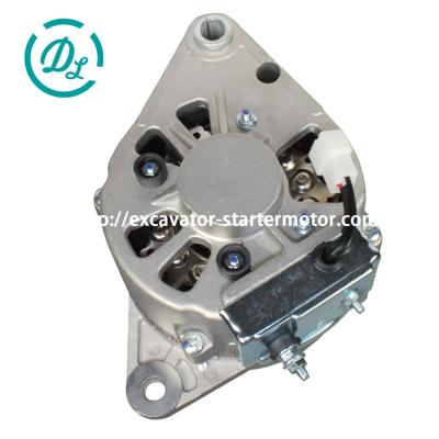 中国 ISUZU 6BD1 6BB1 エンジン用 DL 24V 50A オルタネーター OEM 100211-2680 販売のため