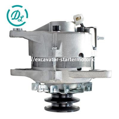 Cina Alternatore 24V 45A per escavatore ISUZU E120 DH100 OEM 1-81200213-1 in vendita