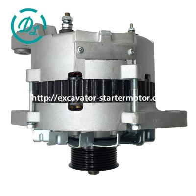 China Komatsu 6D140 Excavator Alternator 24V 90A OEM 600-821-9220 for sale