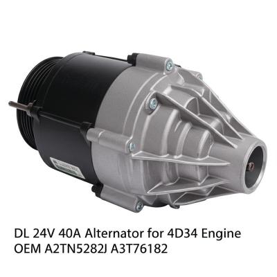 중국 4D34 엔진용 DL 24V 40A 대전기 OEM A2TN5282J A3T76182 판매용