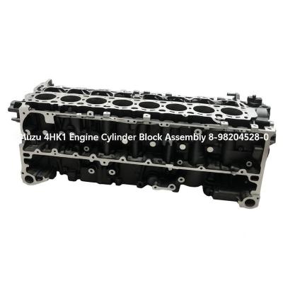 China EexcavaStart ISUZU 4HK1 Engine Cylinder Block Assembly 8-98204528-0 for sale