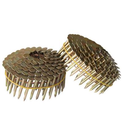 China 15 graus E. G. Wire Soldado 32mm Pneumatic Coil Nail para construção de telhados de aço à venda