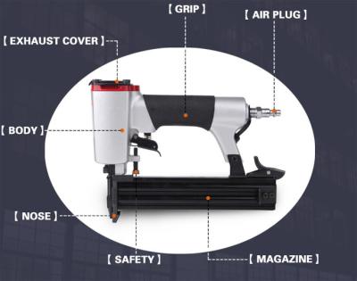 Cina 18 calibro Pneumatico Brad Nail Gun Air Nailer F32 per stile di lavoro Tipo reciproco in vendita