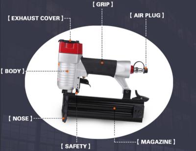 Cina Semi-automatico a 18 calibri Air Brad Nailer F50 per il lavoro di tipo reciproco in vendita