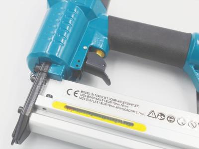 Cina Semi-automatico di calibro 18 2in1 Multifunzione Air Nailer Stapler Nail Staple Gun F509040 in vendita