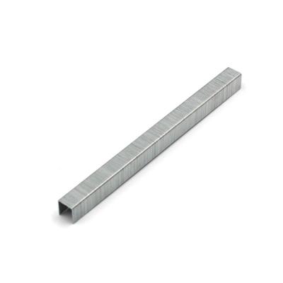 Cina 22 calibro Acciaio pneumatico Staple 3/8 corona 14 mm per mobili Decorazione materiale in acciaio in vendita