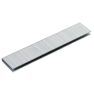 Cina 18 Gauge 90 Serie Narrow Crown 10mm Staples 9028 per la competizione standard ISO in vendita