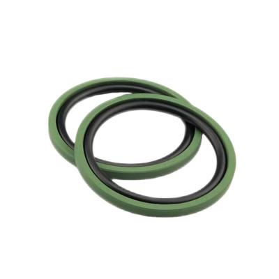 Cina NBR PTFE parte la resistenza che di olio le guarnizioni del pistone del cilindro idraulico suonano in vendita