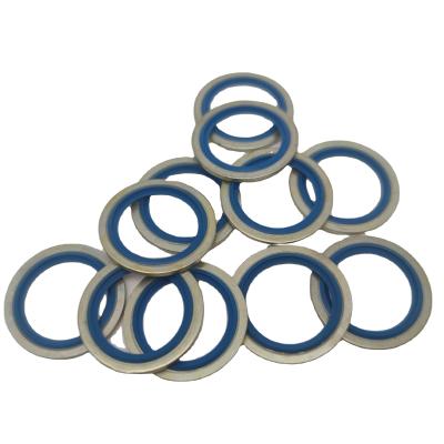 Cina Il produttore della Cina ha legato le guarnizioni del blu 1/4 della guarnizione affidabili e le rondelle durevoli della guarnizione per Containme fluido efficiente in vendita