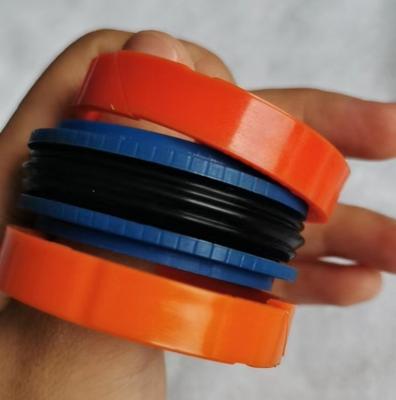 中国 良質Pu物質的なDASのシール リングKDAS合成油圧ピストン オイル シール 販売のため