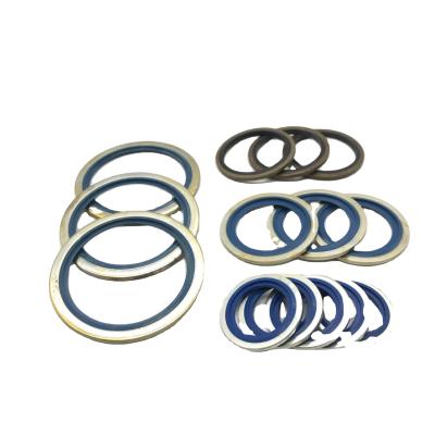 Cina Le guarnizioni legate hanno legato l'anello della rondella NBR/Steel hanno legato la guarnizione in vendita