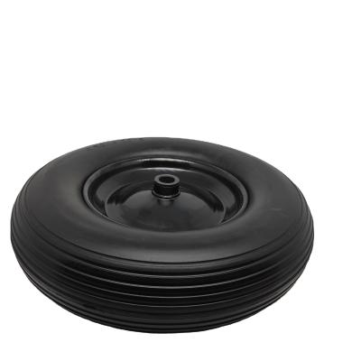 Cina ruote della carriola delle gomme della schiuma di poliuretano delle carriole di alta qualità 14inch 3.50-8 in vendita