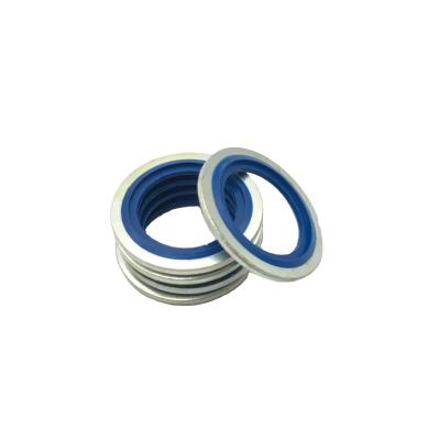 Cina Anello legato composto di gomma della guarnizione dell'olio di misura della rondella del metallo combinato M24 della rondella di sigillamento di M12 M14 M16 M18 M20 M22 in vendita