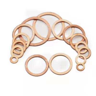Cina Guarnizione della rondella del rame del tappo di scarico dell'olio dell'OEM di buona qualità della fabbrica della Cina, guarnizione di rame della guarnizione dell'anello in vendita