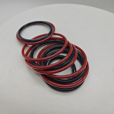 Cina Il giunto circolare di gomma su misura PTFE della guarnizione del centro del silicone FKM di FEP ha ricoperto i giunti circolari in vendita