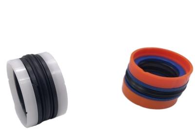 China A fábrica KDAS DAS sela todos os 127 selo do óleo combinado do pistão do plutônio POM NBR DAS KDAS do cilindro hidráulico dos tamanhos selo ativo dobro à venda