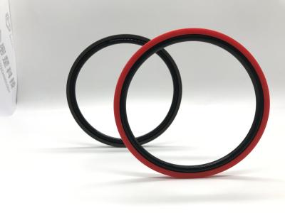 Cina Il pistone di COLORE ROSSO sigilla gli anelli di PTFE+NBR Glyd in vendita
