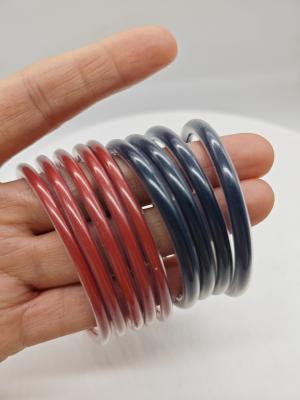 Cina Giunto circolare rivestito incapsulato giunto circolare su misura giunto circolare incapsulato delle proprietà isolanti della guarnizione di gomma di FEP/PFA/PTFE buon in vendita