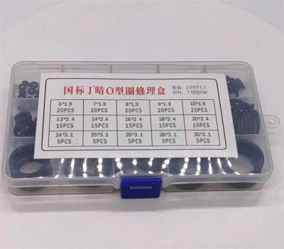Cina Corredo dei giunti circolari dell'anello con sigillo NBR di colore O di Temperaturevraious dei giunti circolari del produttore di NBR FKM alto in vendita