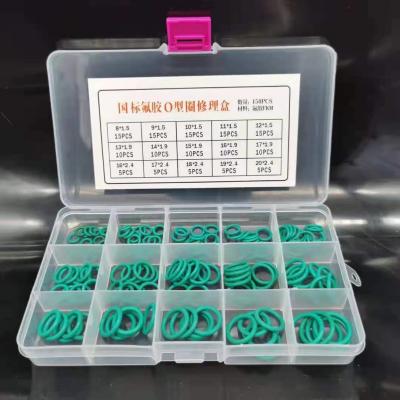 Cina Vario corredo di gomma dei giunti circolari dell'anello con sigillo NBR del corredo O del giunto circolare di temperatura elevata NBR FKM di dimensione e di colore in vendita