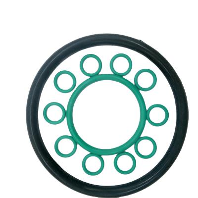 Cina Giunti circolari di gomma su ordinazione di gomma del giunto circolare FKM della guarnizione dei giunti circolari di dimensione di colore della fabbrica della Cina del materiale di FKM in vendita