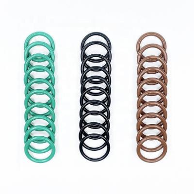 中国 ブラウン色NBR FKMのOリングのカスタム化 販売のため