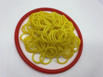 中国 黄色い色NBR FKMのOリングのカスタム化 販売のため