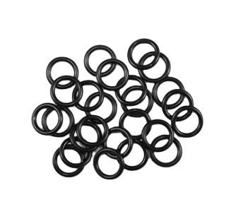 China fkm diferente de alta qualidade feito-à-medida dos materiais da fábrica selos vermelhos do anel anel-O de borracha à venda