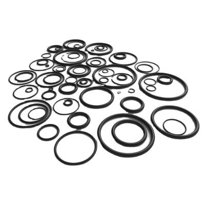 China fkm diferente de alta qualidade feito-à-medida dos materiais da fábrica selos vermelhos do anel anel-O de borracha à venda